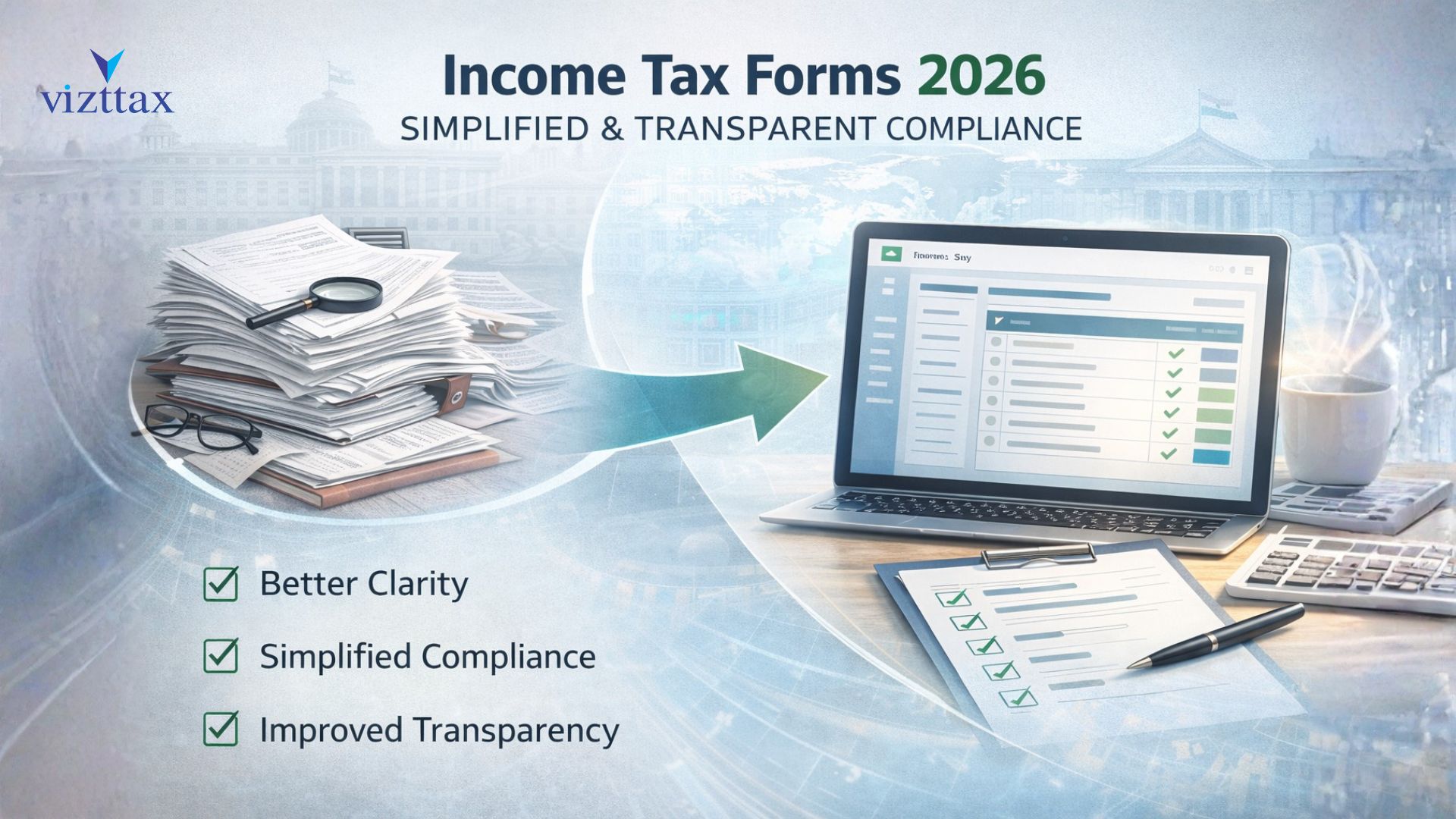 New Income Tax Forms 2026 – Old vs New Forms